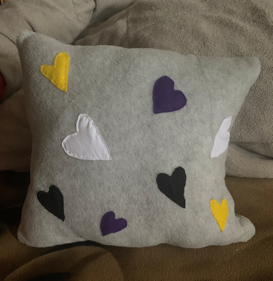 Non-binary Pride Flag Pillow - Etsy