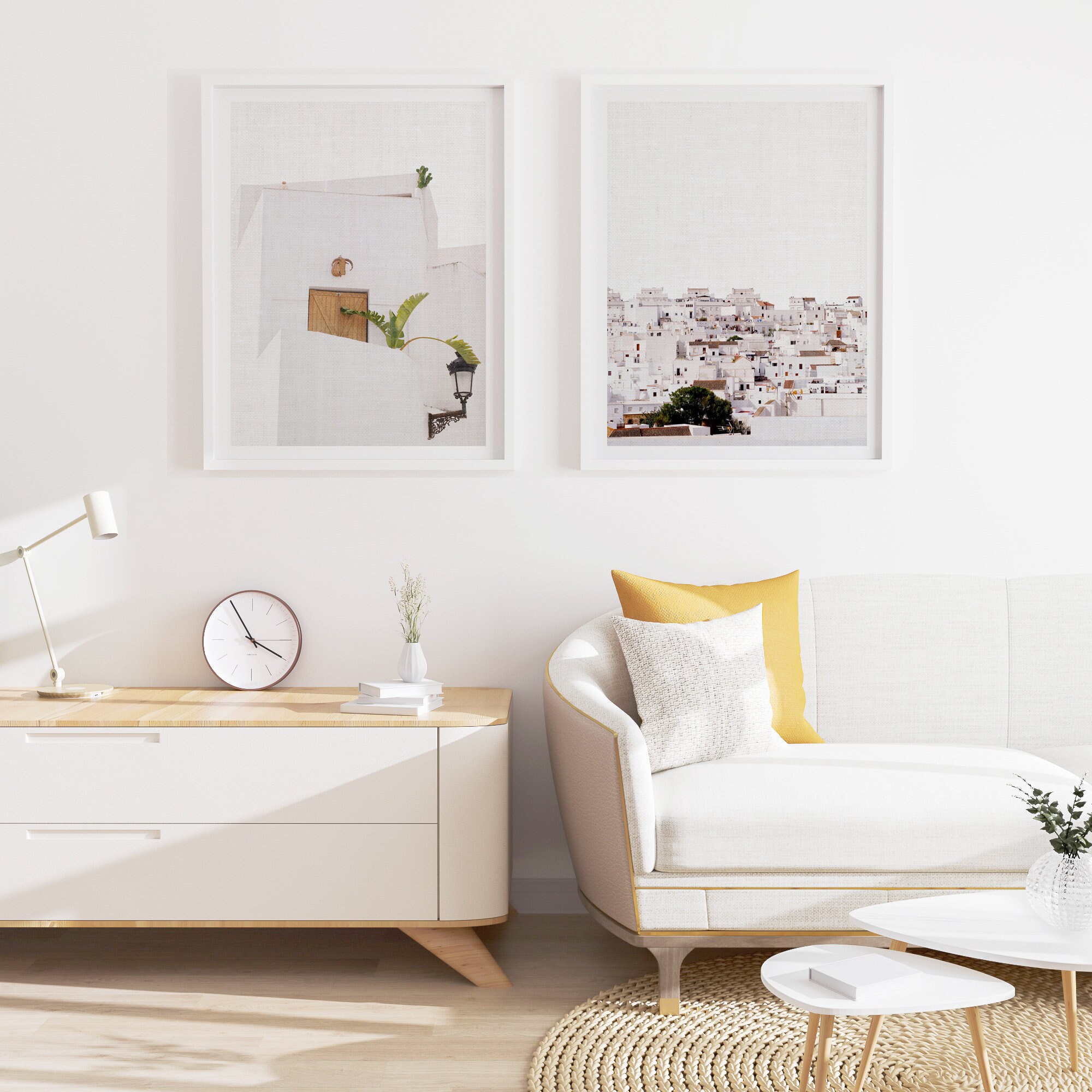 Set of 2 Wall Art Architecture Art Print Set Duo Photo Set | Etsy