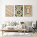 Set of 3 Prints Alhambra Tiles Arabic Mosaics Prints South Spain ...