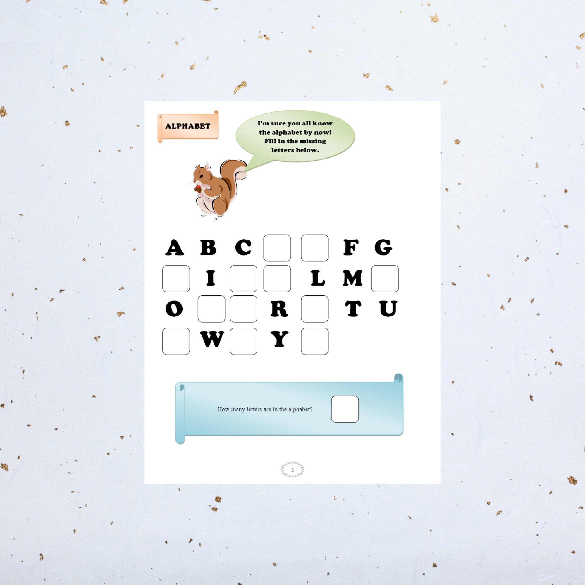 Complete 61 Pages Workbook for Kindergarten Printable Exercise ...