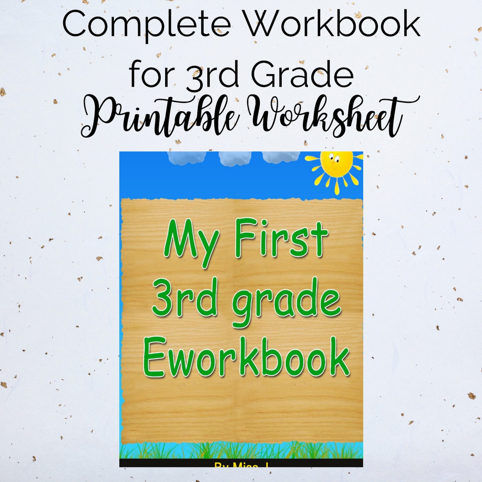 Complete 85 Pages Workbook for 3rd Grade Printable Exercise Worksheet ...