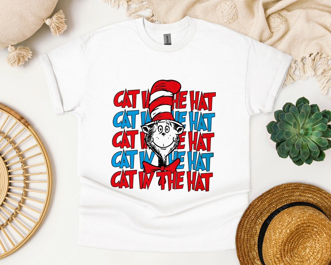 Dr. Suess Cat in the Hat Png, Dr. Suess Day Png, Sublimation Print ...