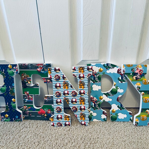 Nursery Name Letters - Etsy