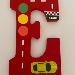 Cruz Nursery Letters Nascar Nursery Letters Wood Letters Race Car ...