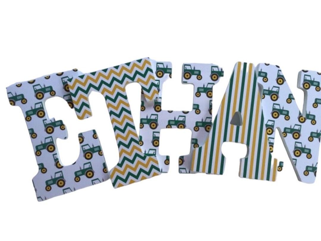 John Deere Wall Letters Tractors Boys John Deere Party John Deere ...