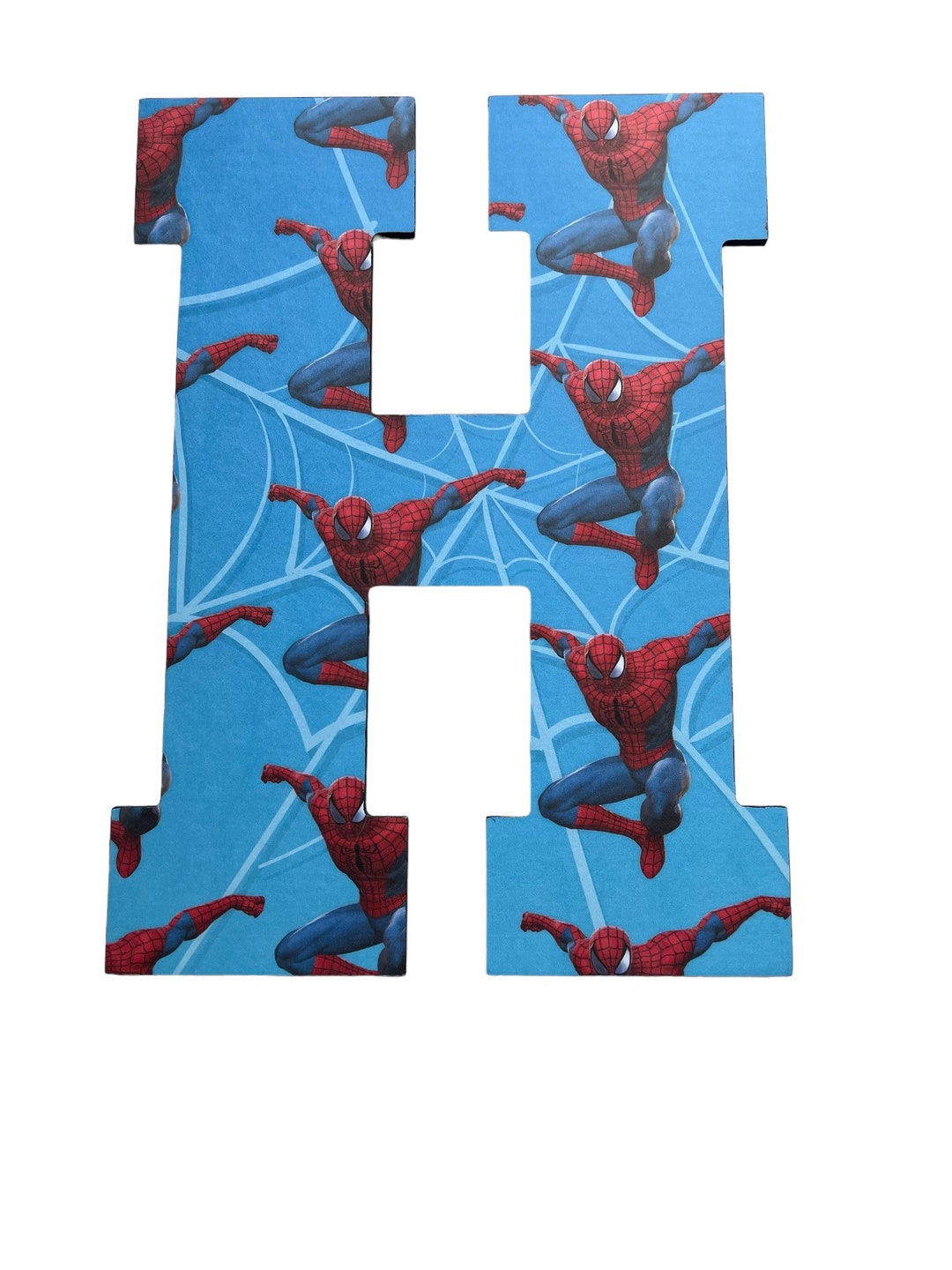 Spiderman Nursery Letters - Super Hero Letters - Spider-man Decor- Wood ...