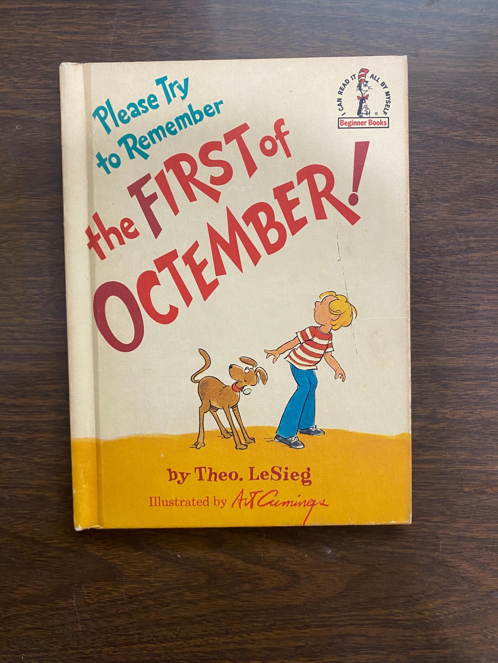 Vintage Please Try to Remember the First of Octember 1977 Hardcover Dr ...