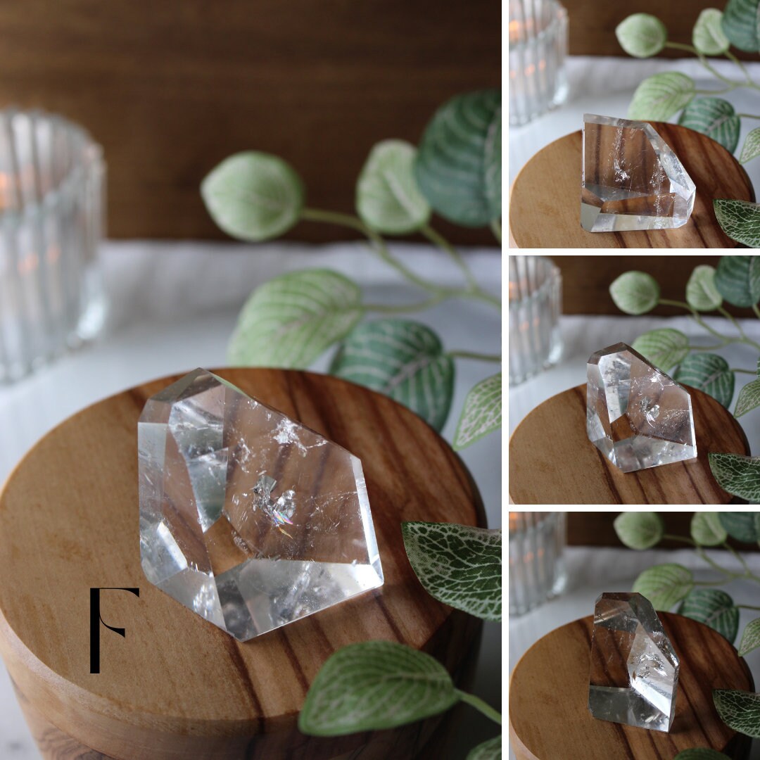 Clear Quartz Freeforms High-quality Polished Freeform Quartz Crystals ...