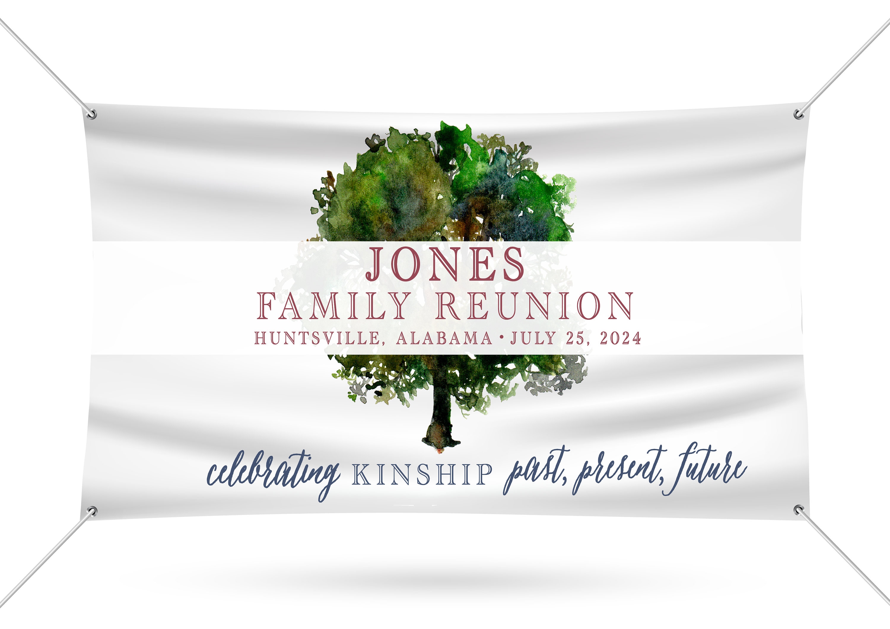 Custom Family Reunion Banner Custom Design Family Banner - Etsy
