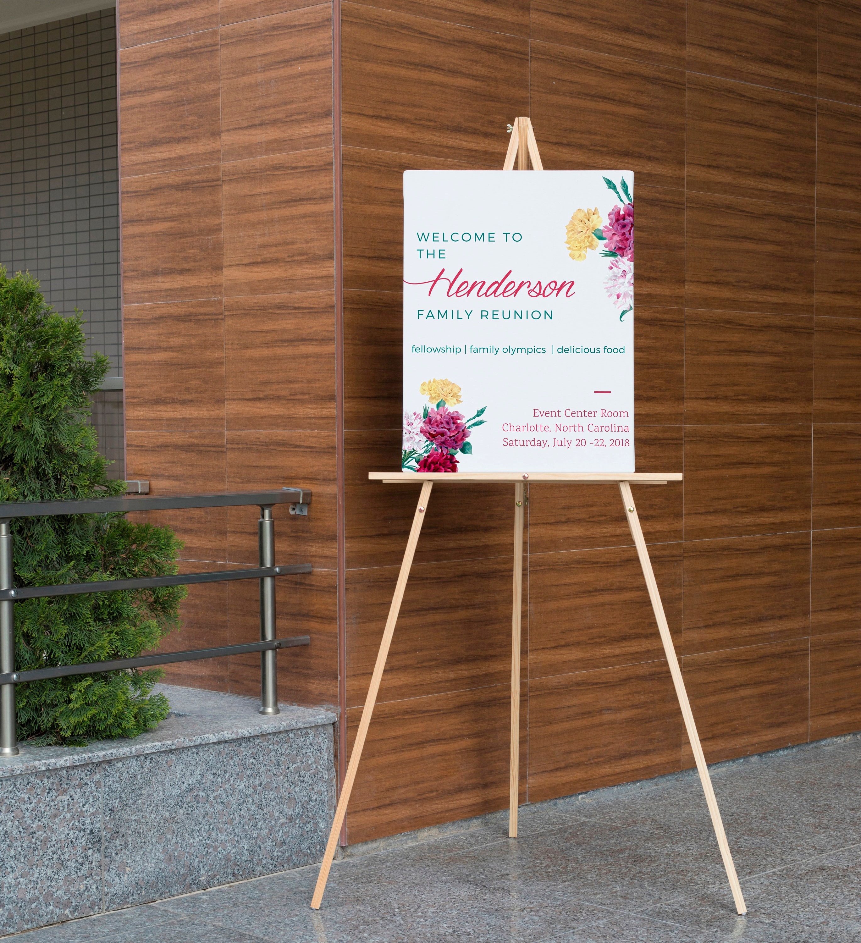Family Reunion Welcome Sign (digital) | Celebration Print | Welcome ...