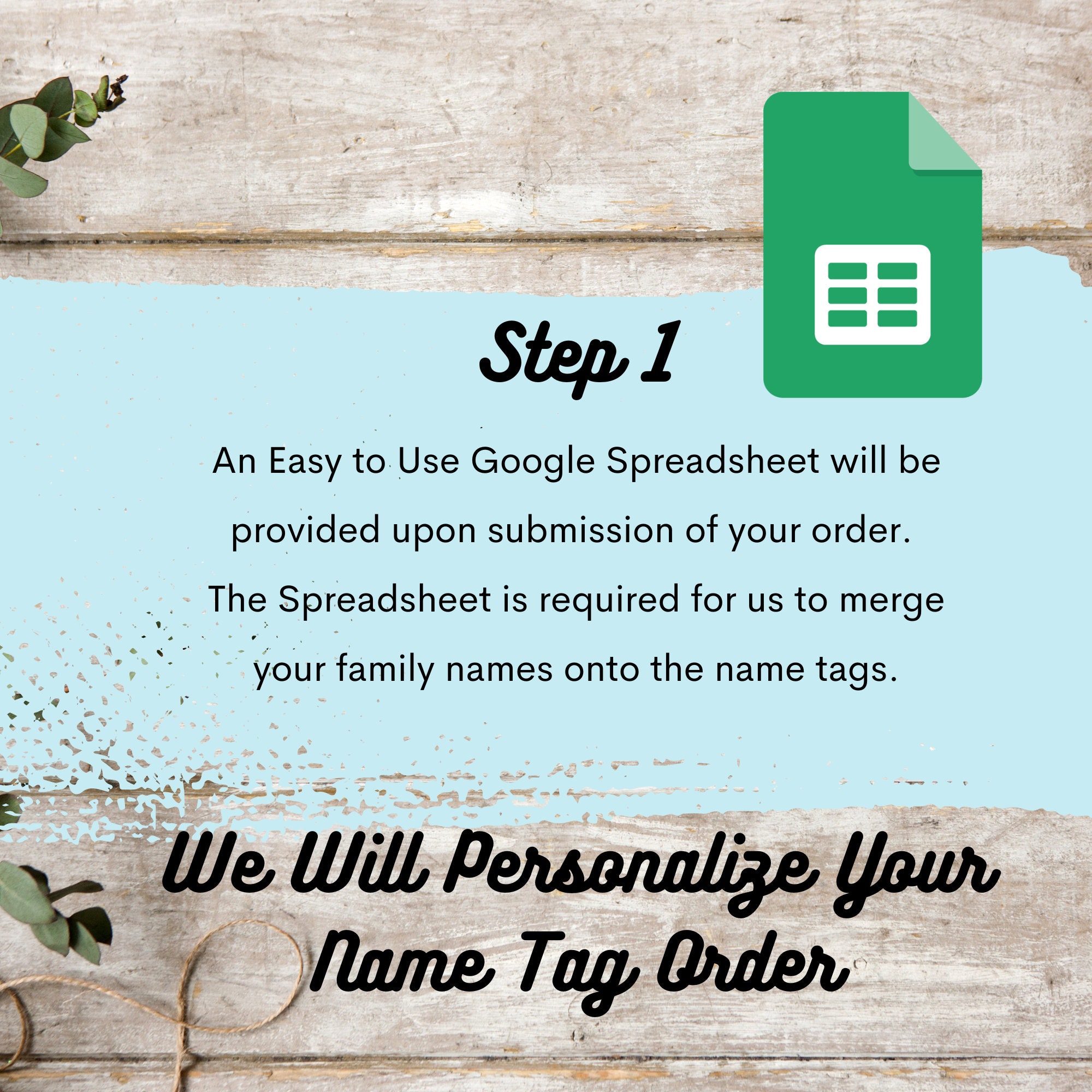 Personalized Family Reunion Name Tags | Data Merge Name Tags for Family ...