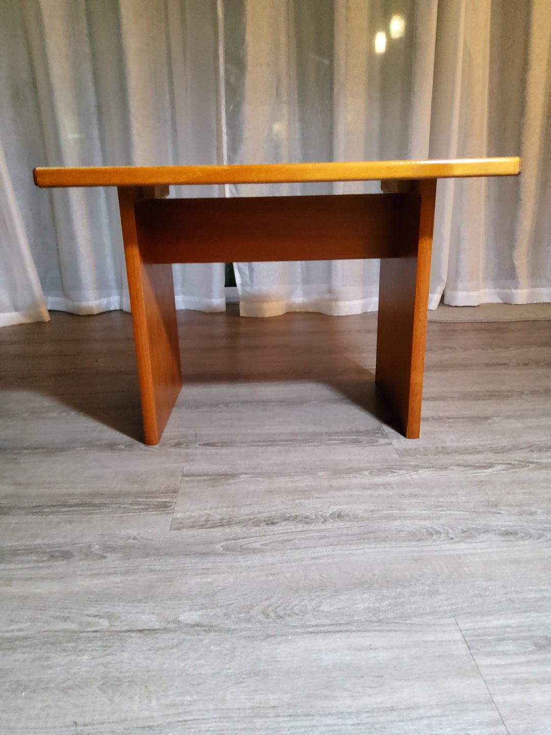 Gangso Mobler Danish Teak Side Table/occasional Table - Etsy