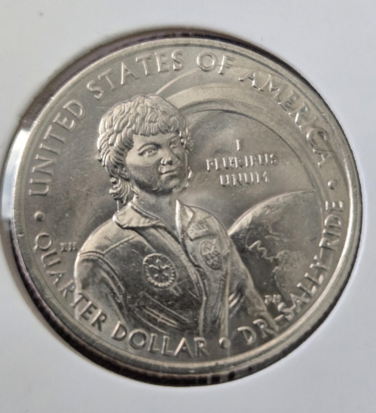 2022-P Sally Ride Quarter: "drooling George" Error & Ghost Comet Tail ...