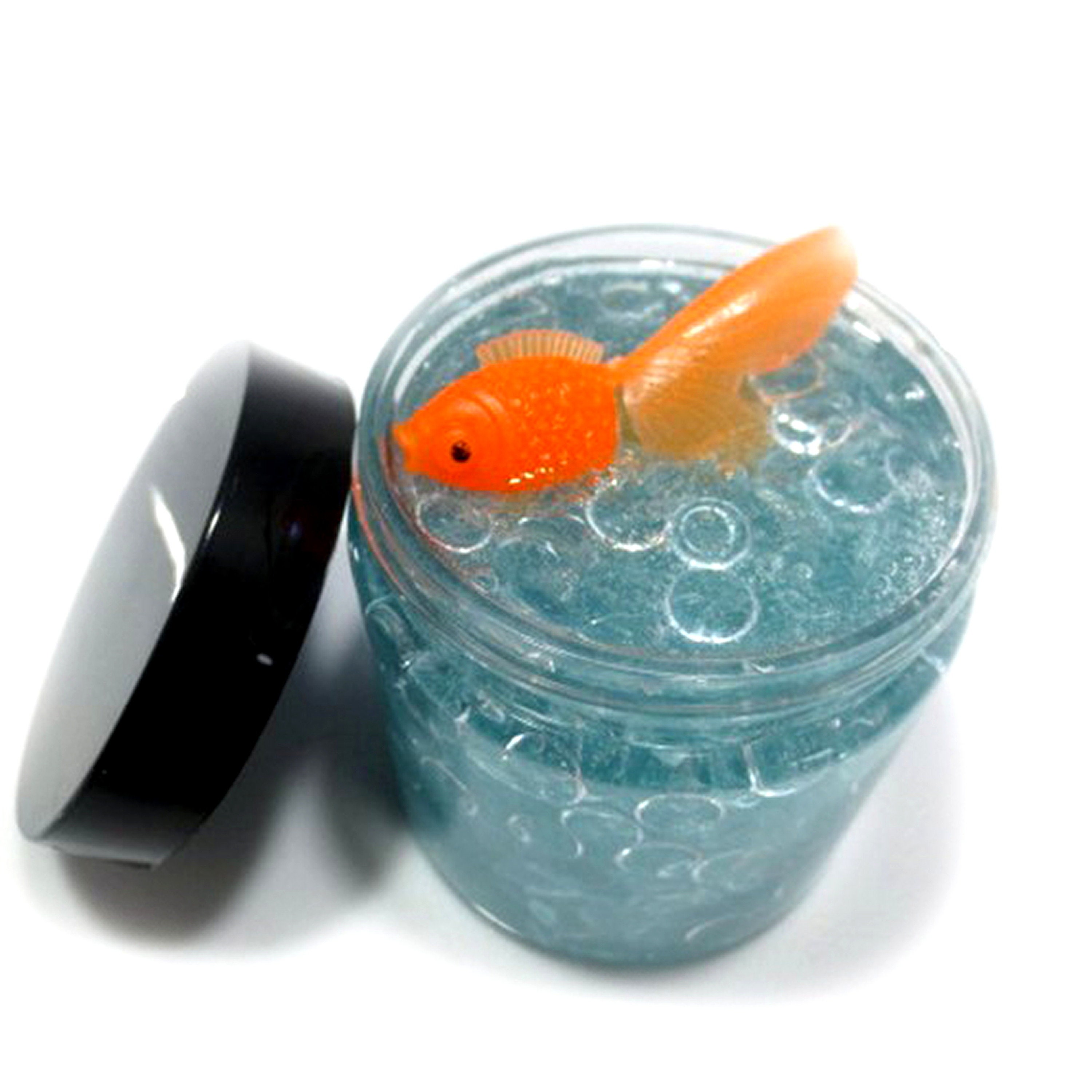 Fish Bowl Slime Crunchy Slime Bead Fish Slime Borax Free | Etsy