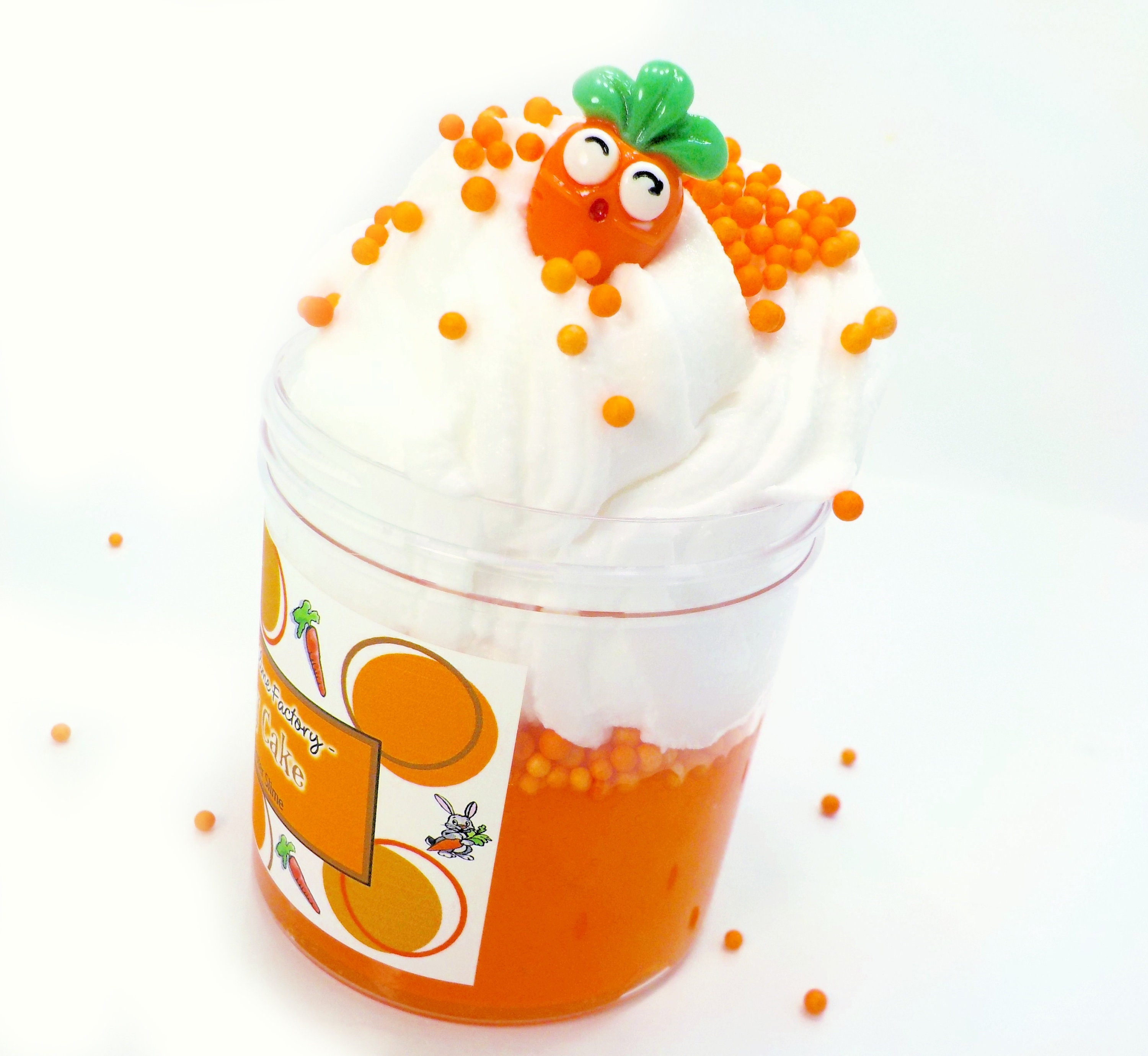 Carrot Cake Slime DIY Butter Slime Layered Slay Slime | Etsy