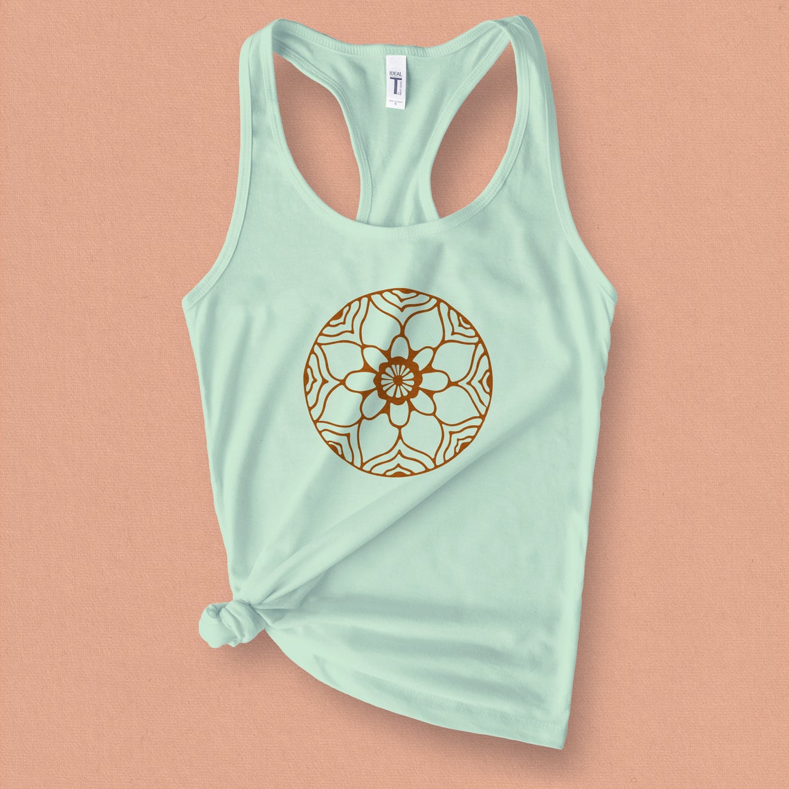 Mandala Tank Top Boho Tank Top for Festival Clothing Sacred | Etsy
