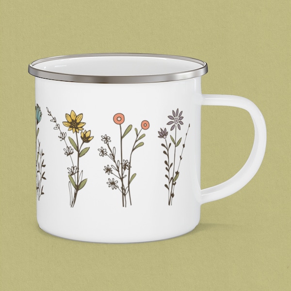 Botanical Mug - Etsy