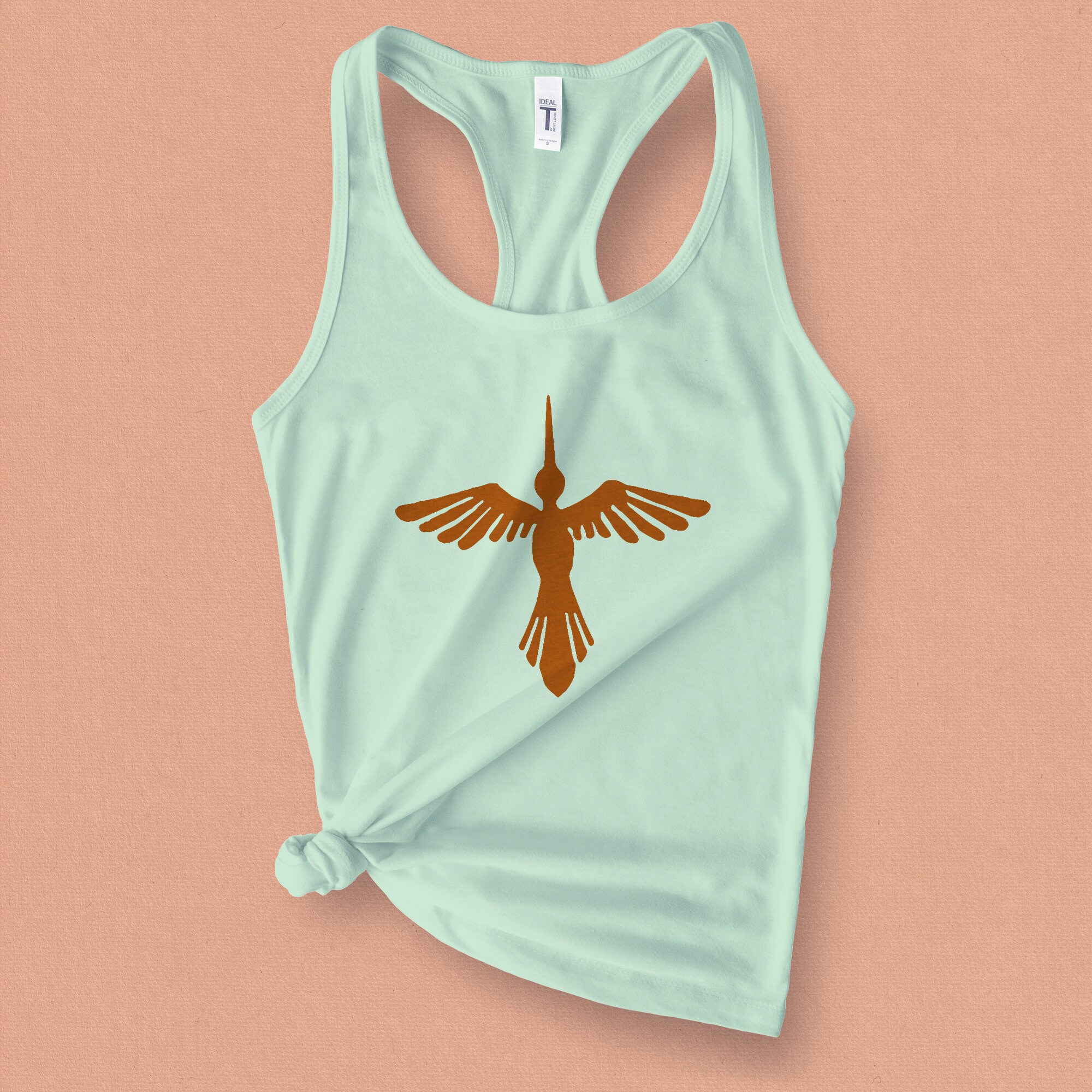 Boho Hummingbird Graphic Tank Top - Tattoo Design Tank Top for Women ...