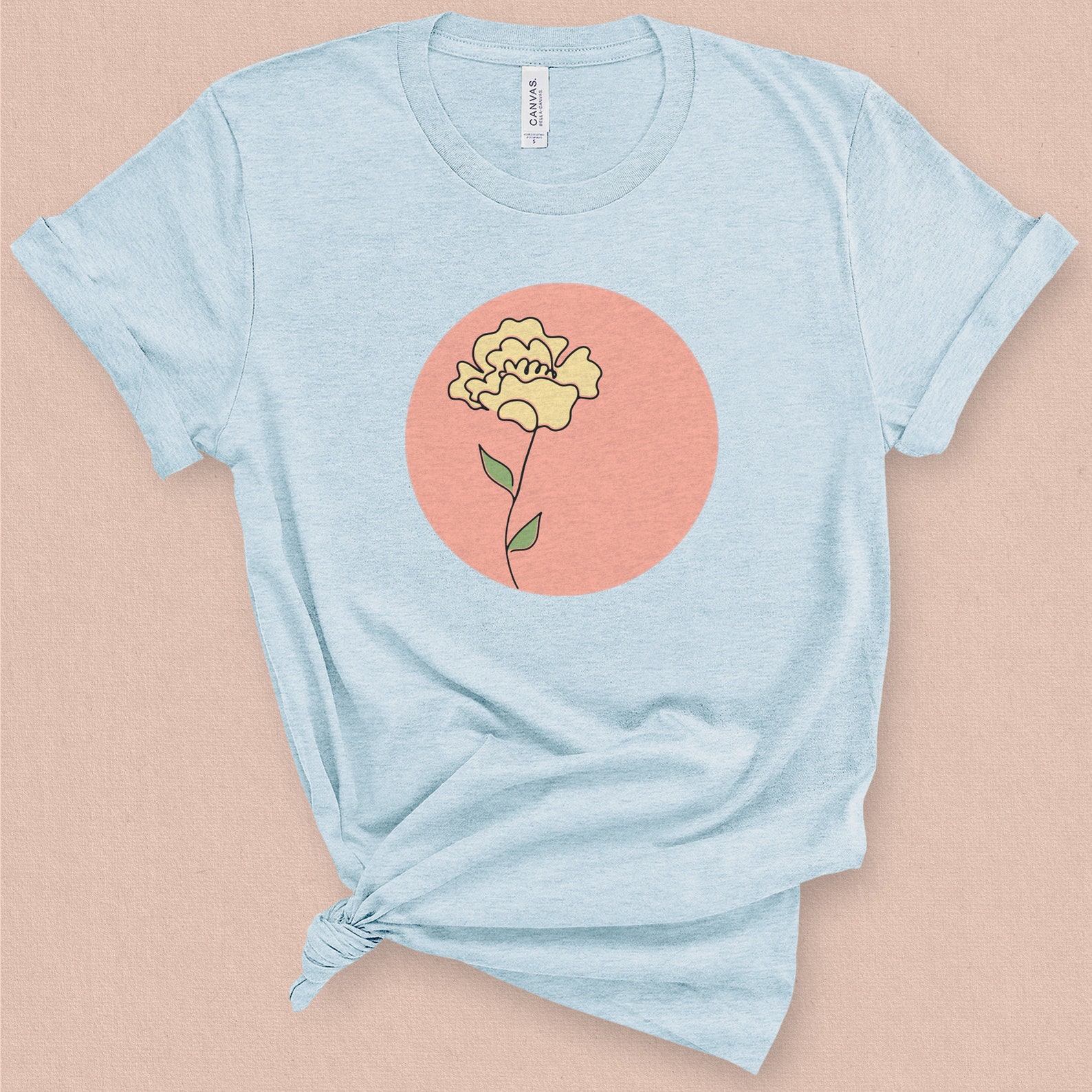 Begonias Flower Shirt | Birth Flower | Floral Graphic Tee | Nature ...