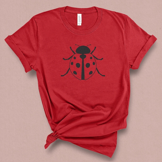 Ladybug Shirt for Women Ladybug Gifts for Her Insect T-shirt | Etsy