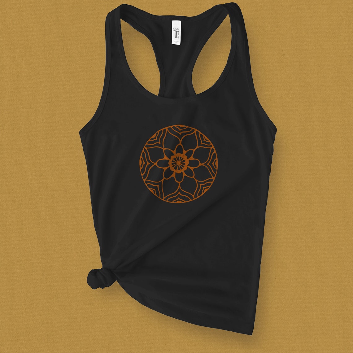 Mandala Tank Top Boho Tank Top for Festival Clothing Sacred | Etsy