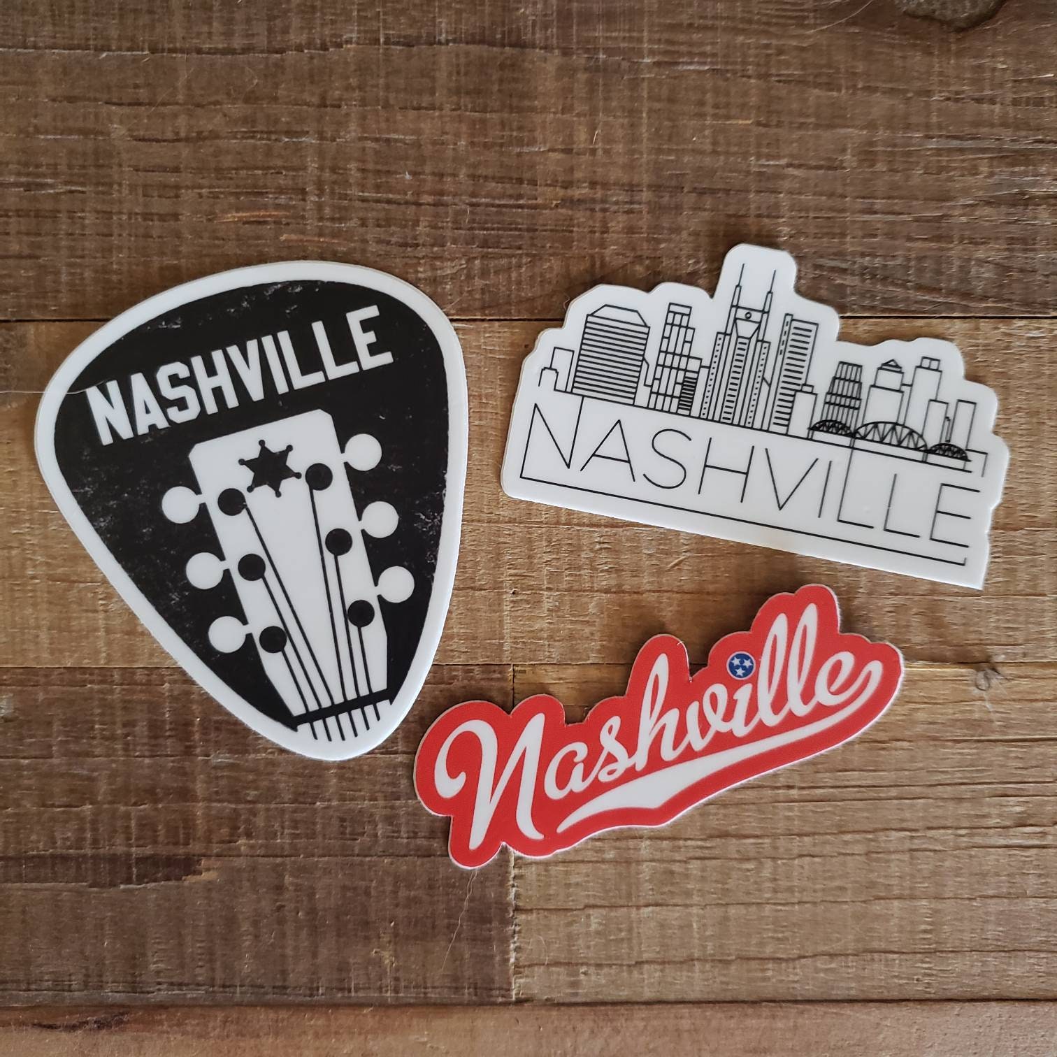 Nashville Tennessee Sticker Set - Etsy