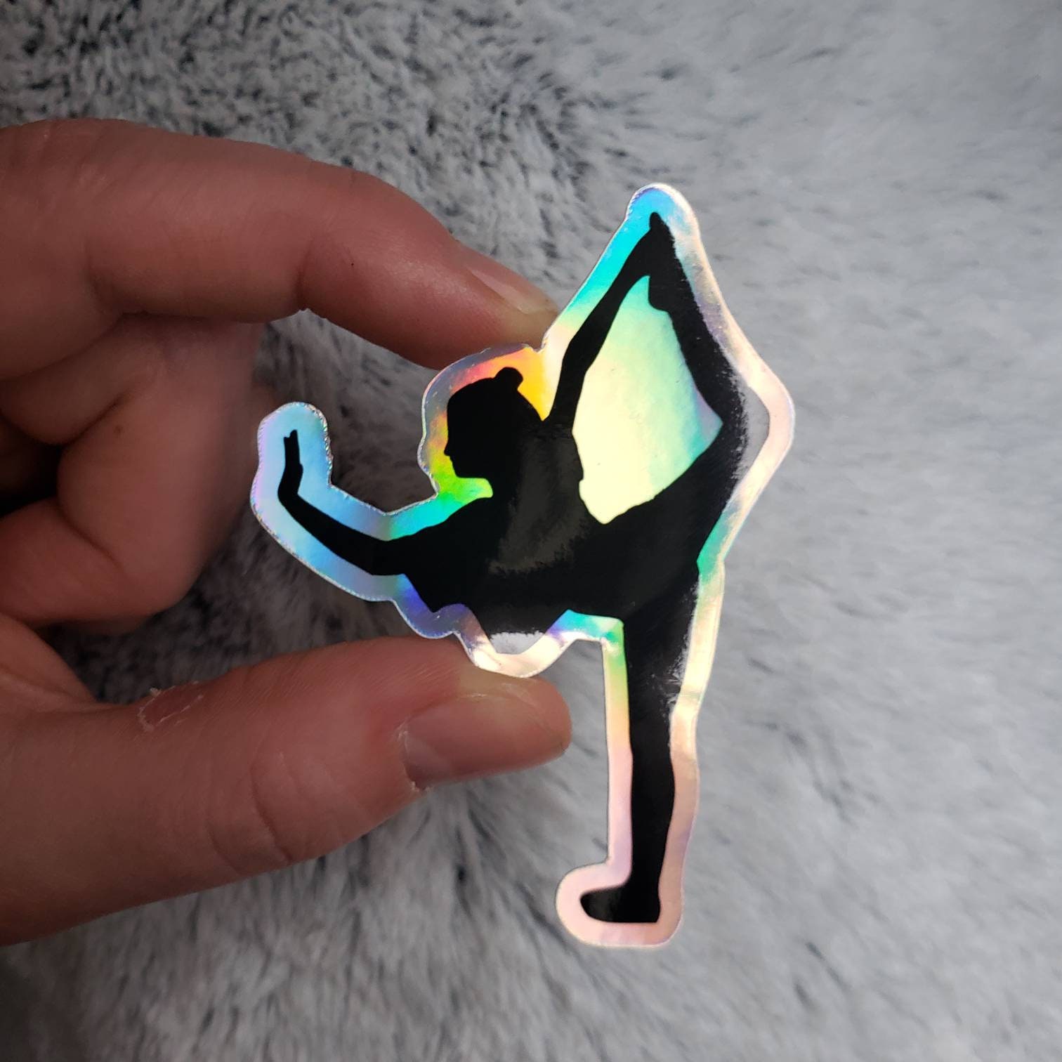 Yoga Pose Sticker - Etsy