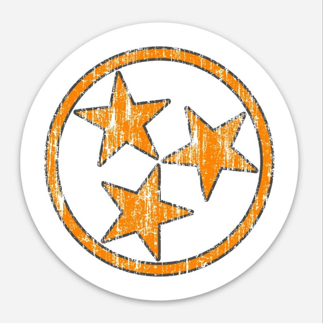 Tennessee Tristar Sticker - Etsy