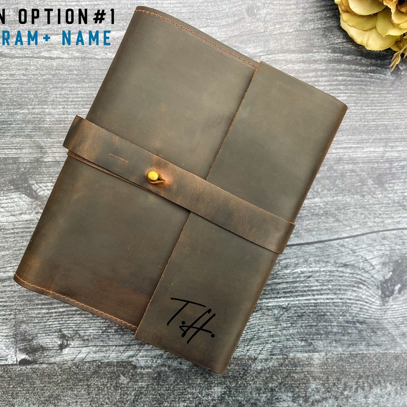 Leather Planner - Etsy