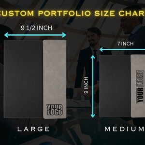 Business Refillable Padfolio, Company Gift, Personalized Portfolio With ...