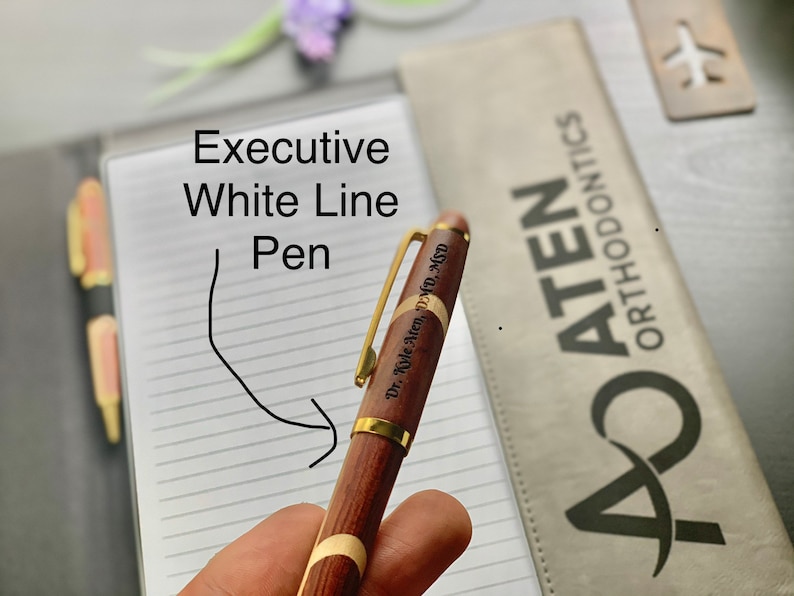 Executive Personalized Pen Engraved Exotic Wooden Pen Custom - Etsy