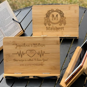 Personalized Book Stand, Custom Book Easel, Personalized, Gifts for Her ...