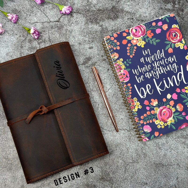 Leather Planner - Etsy