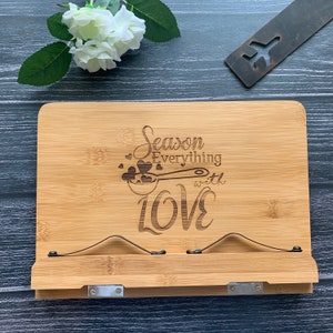 Personalized Book Stand, Custom Book Easel, Personalized, Gifts for Her ...