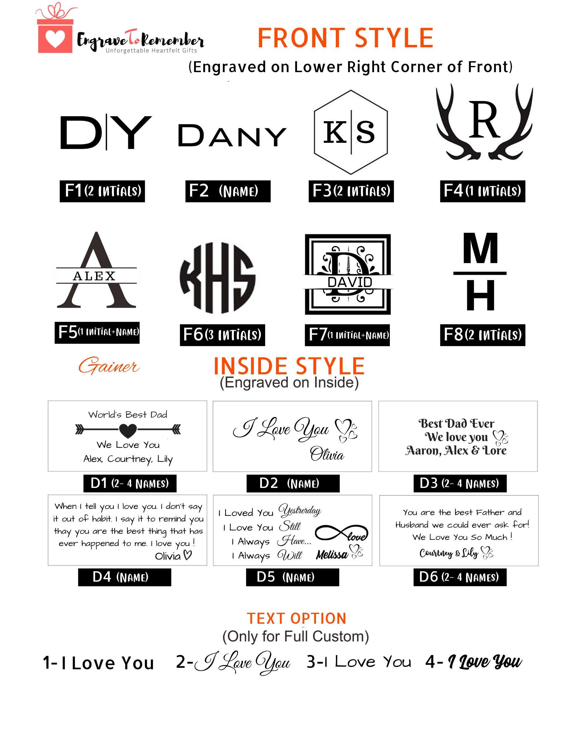 Mens Wallet Leather Wallet Custom Picture Engraving | Etsy