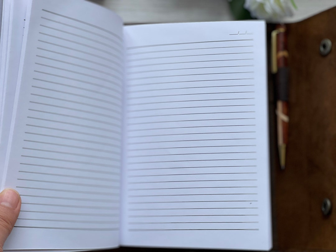 Journal Refill, A5 Notebook, 120 Sheet (240 Pages) - Etsy