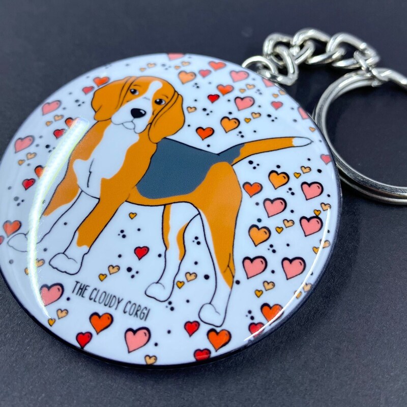 Beagle Bag Charm - Etsy