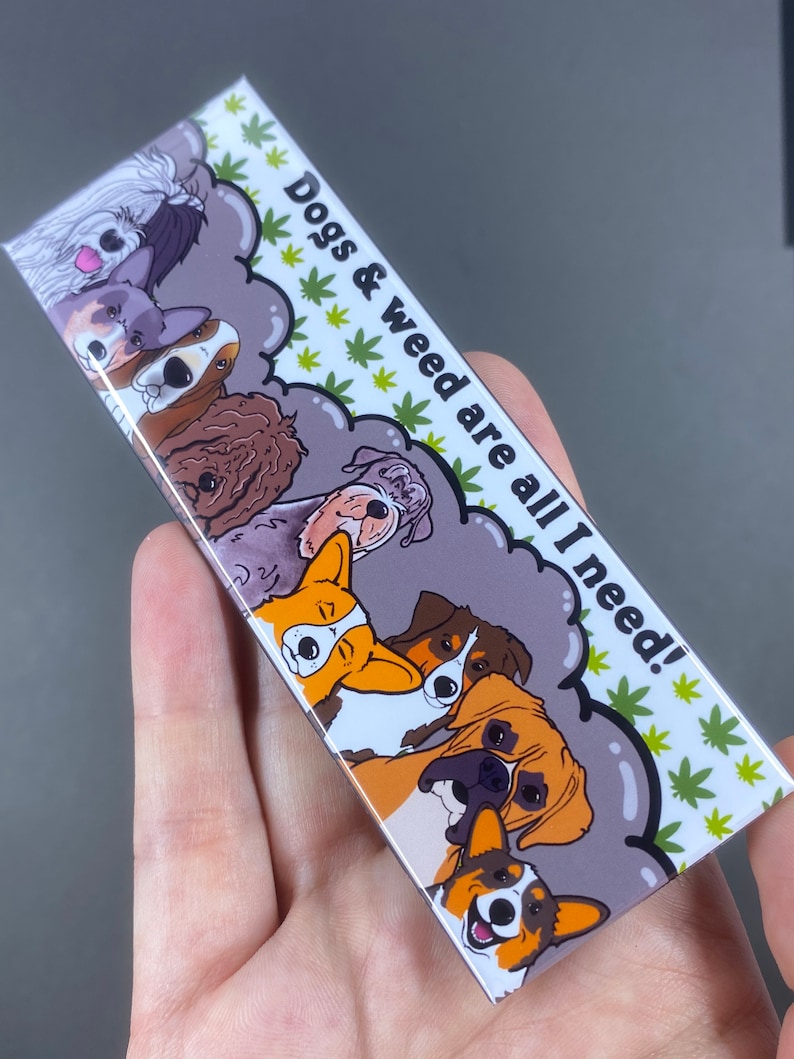 420 Dogs & Weed Are All I Need Magnet Stoner Kitchen Decor - Etsy