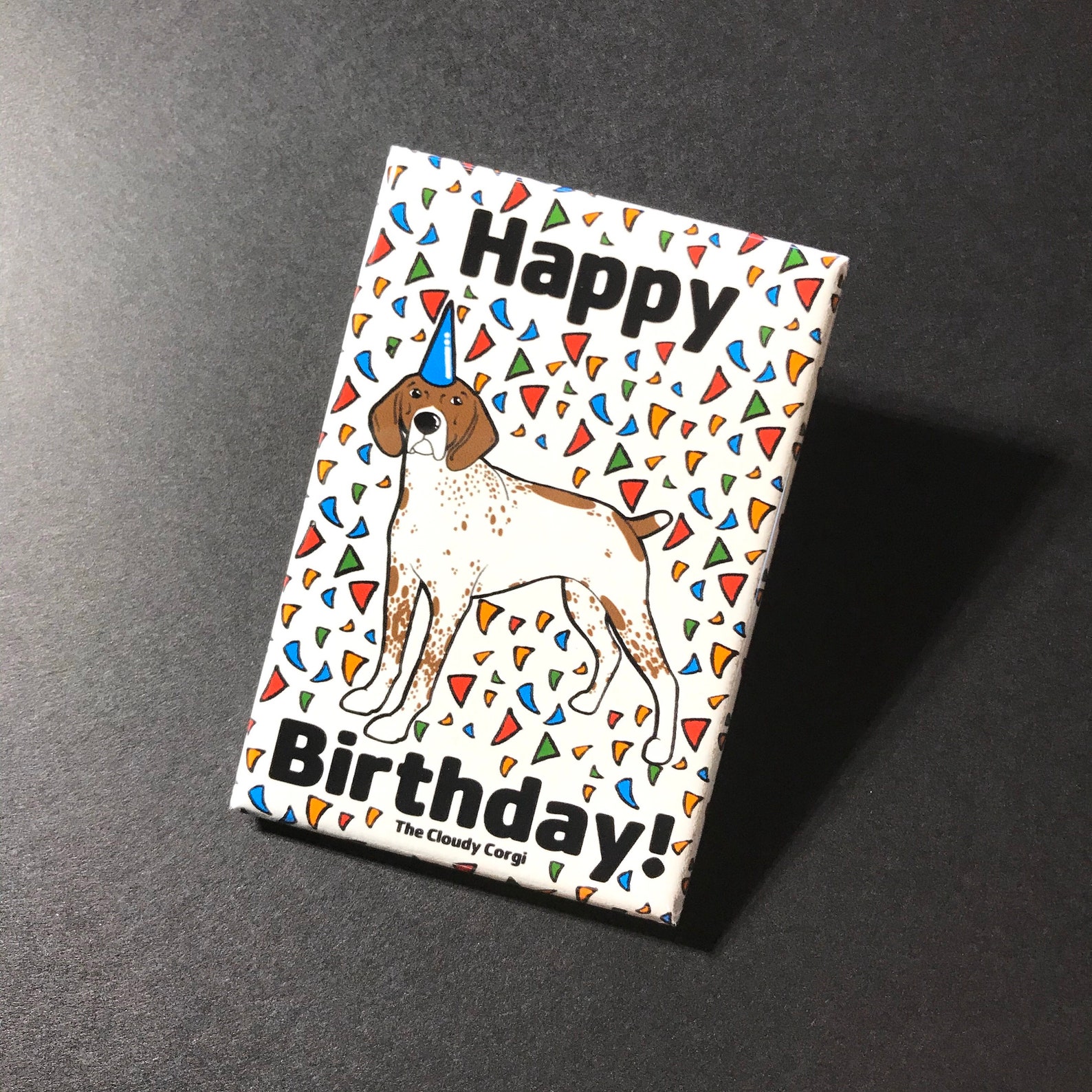 German Shorthaired Pointer Magnet GSP Dog Birthday Gifts and - Etsy