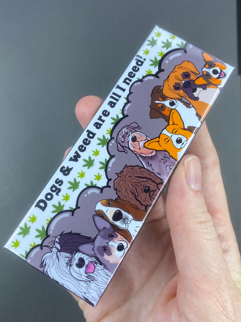 420 Dogs & Weed Are All I Need Magnet Stoner Kitchen Decor - Etsy