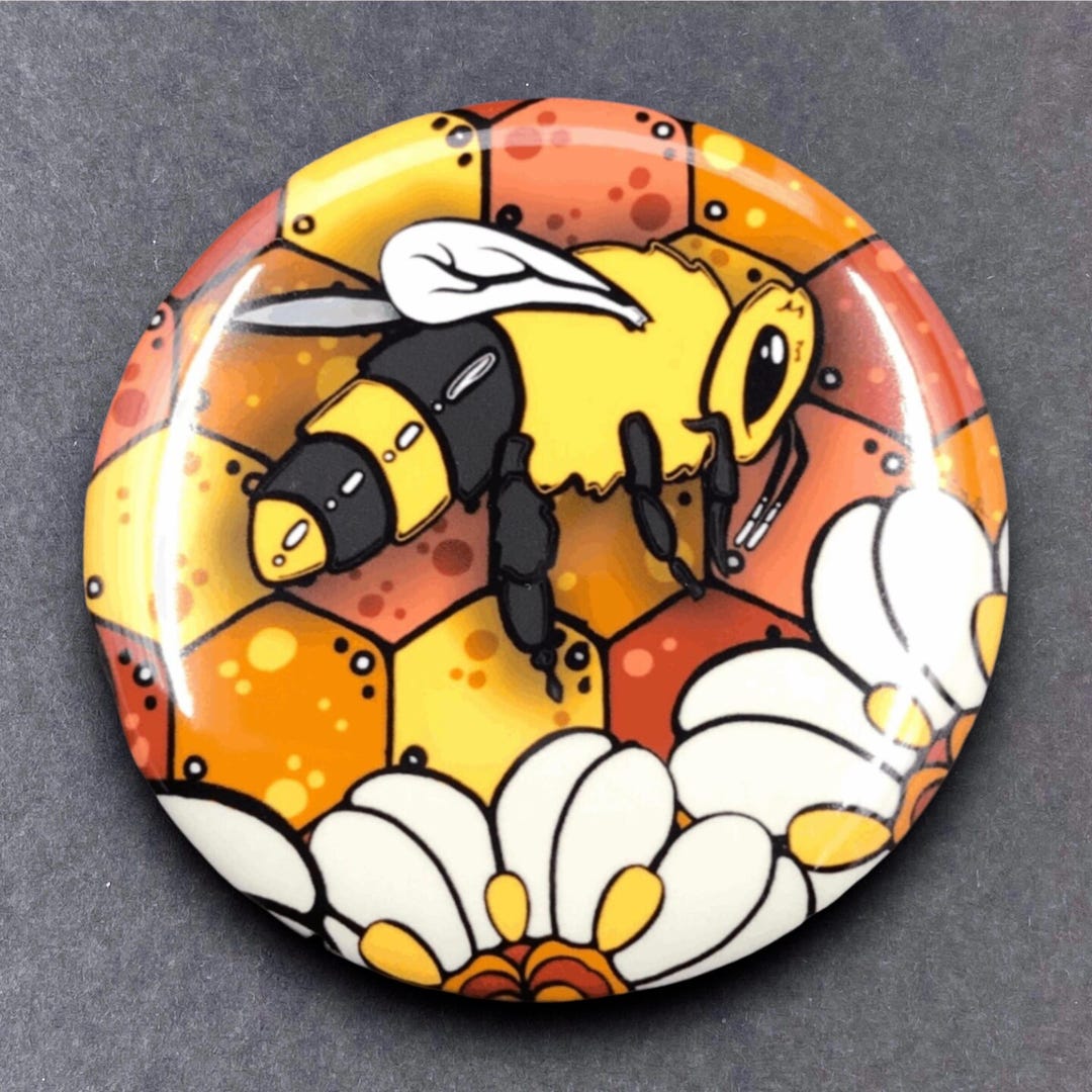 Honey Bee Honeycomb Psychedelic Art Gifts & Accessories - Handmade ...