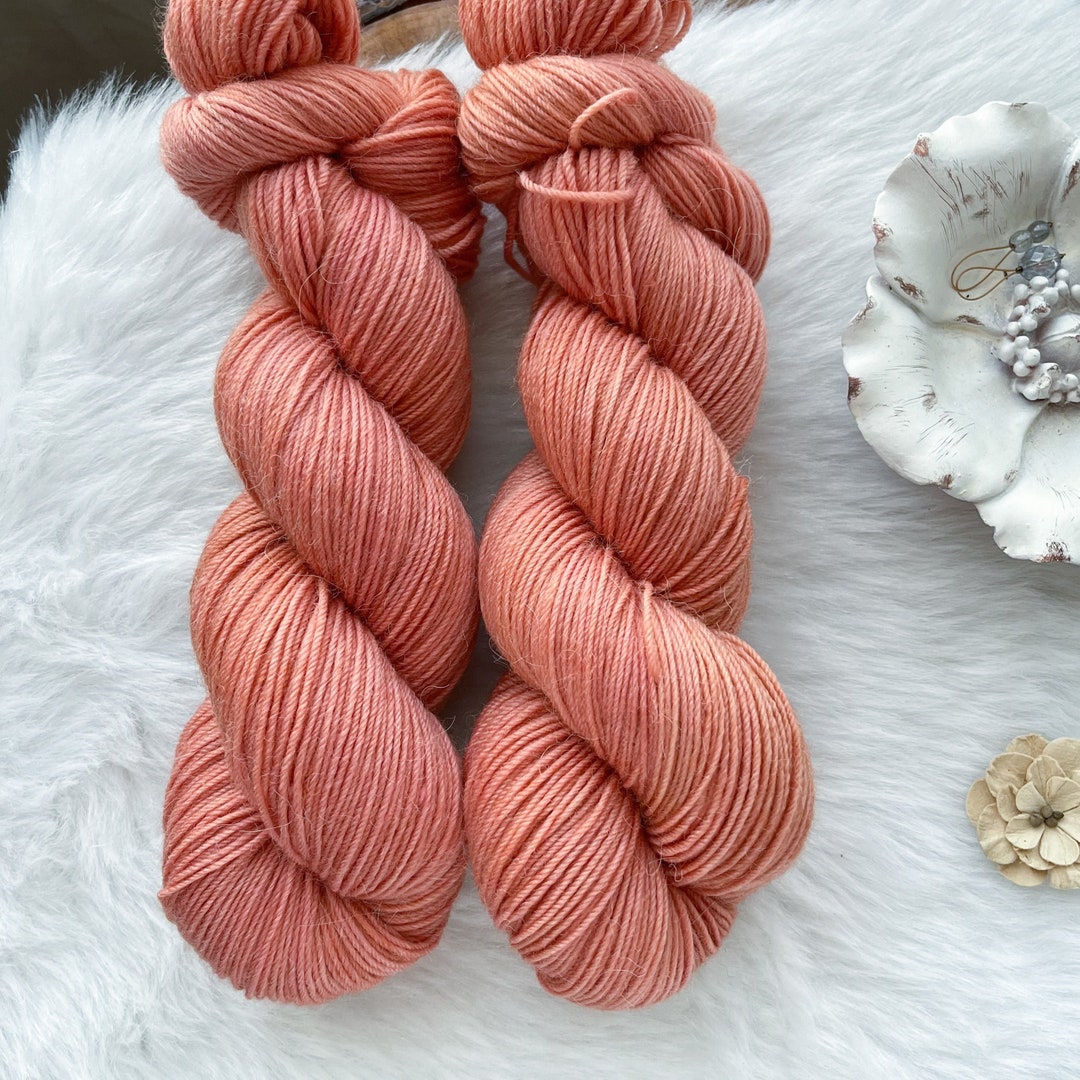 Terracotta Dyed to Order Dreamy Base Handdyed Yarn - Etsy