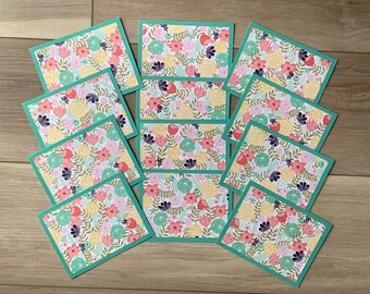 Flower Notecards | Etsy