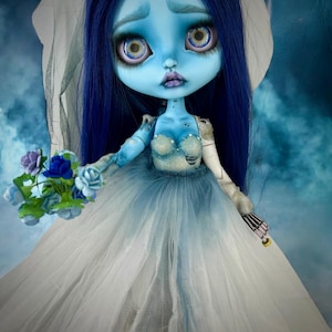 MADE TO ORDER Corpse Bride Inspired Blythe Doll - Etsy