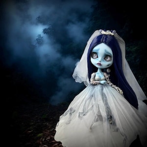 MADE TO ORDER Corpse Bride Inspired Blythe Doll - Etsy
