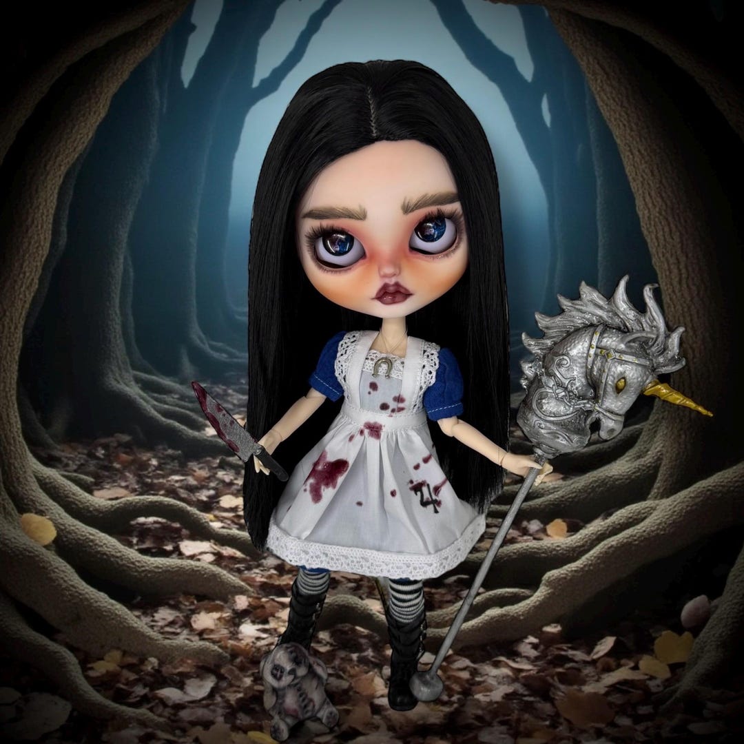 Alice: Madness Returns Inspired Custom Blythe Doll MADE TO ORDER - Etsy