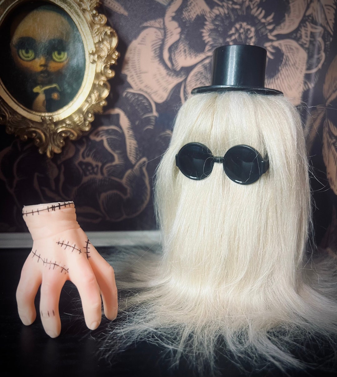 Mini- Cousin Itt Inspired Figure- 4.25” - Etsy