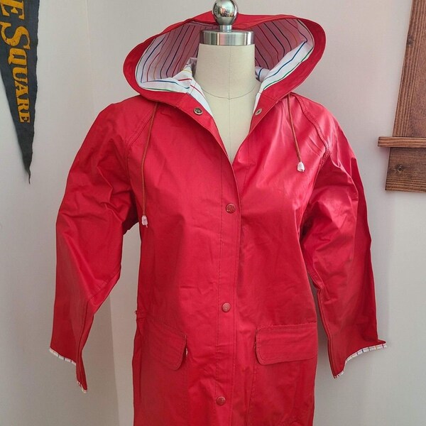 80s Rain Jacket - Etsy UK