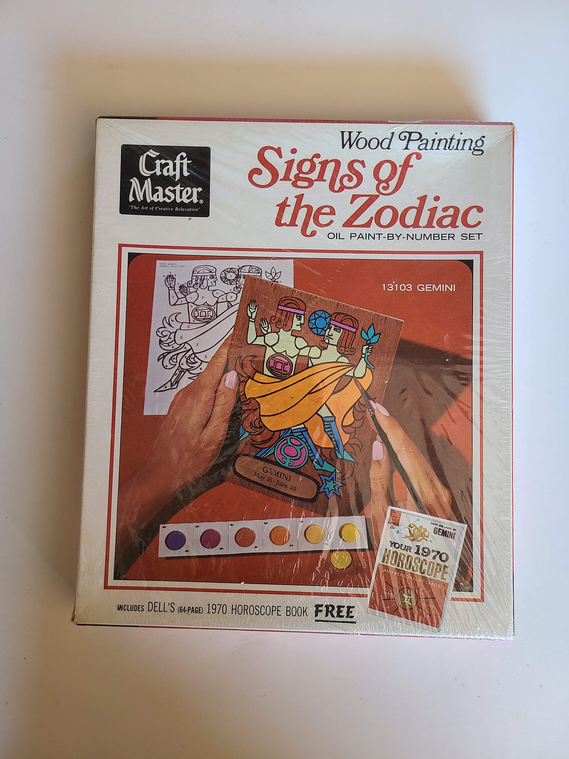 Vintage Paint by Number Craft Kits / 1970s 1980s Craft Kits, Paint on ...