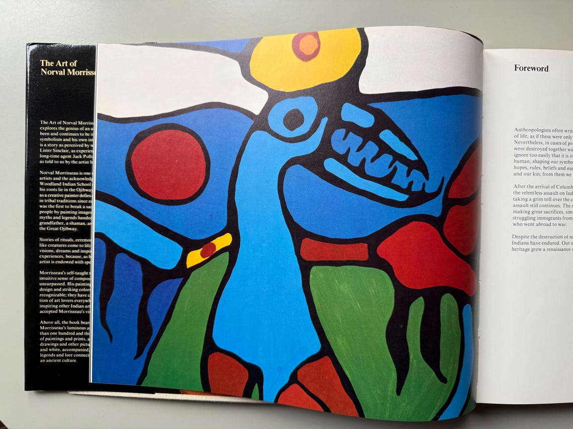 The Art of Norval Morrisseau by Lister Sinclair and Jack Pollock - Etsy